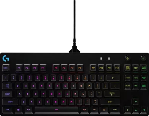 Logitech G Pro Mechanical Keyboard (Romer-G) - Black, B - CeX (UK): - Buy, Sell, Donate
